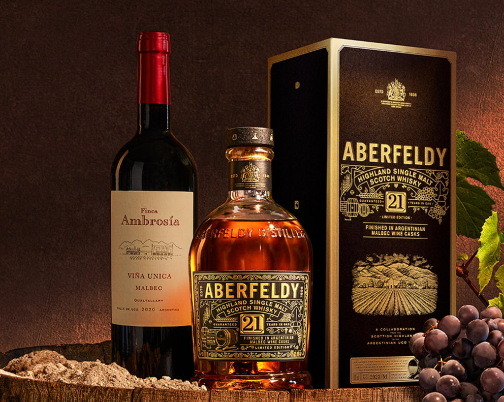Shop Aberfeldy 21 Year Old Malbec Whisky | Dewar's Aberfeldy – Dewar's ...